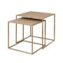 FERA NESTING SIDE TABLES - SET OF 2 - Pine and South