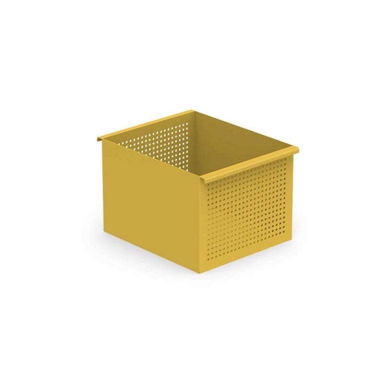 ACTIVE DUTY PERFORATED HANGING FILE BASKET - Pine and South