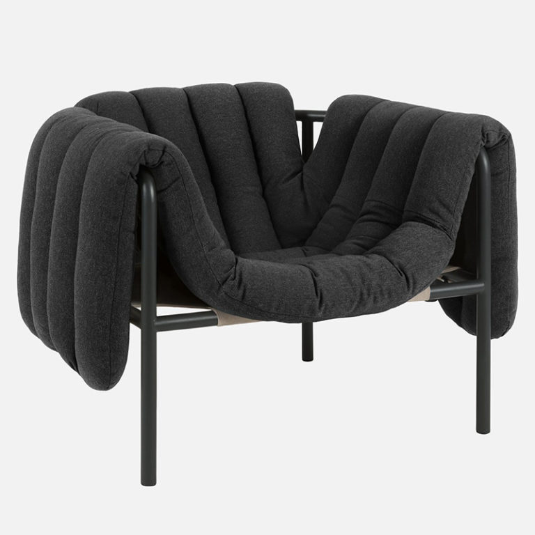 PUFFY LOUNGE CHAIR - Pine and South
