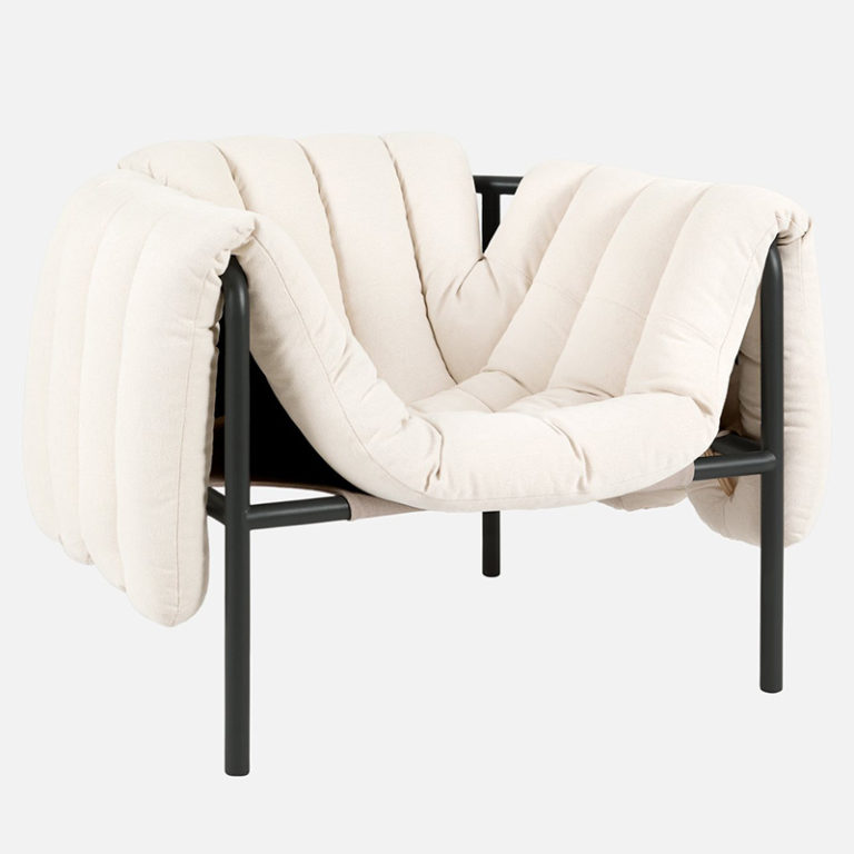 PUFFY LOUNGE CHAIR - Pine and South